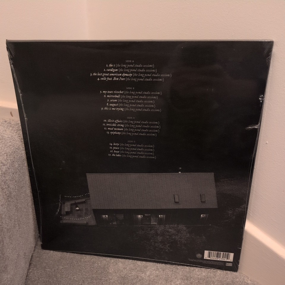 New Taylor Swift Folklore: Long Pond Studio Sessions LPSS Record Store ...