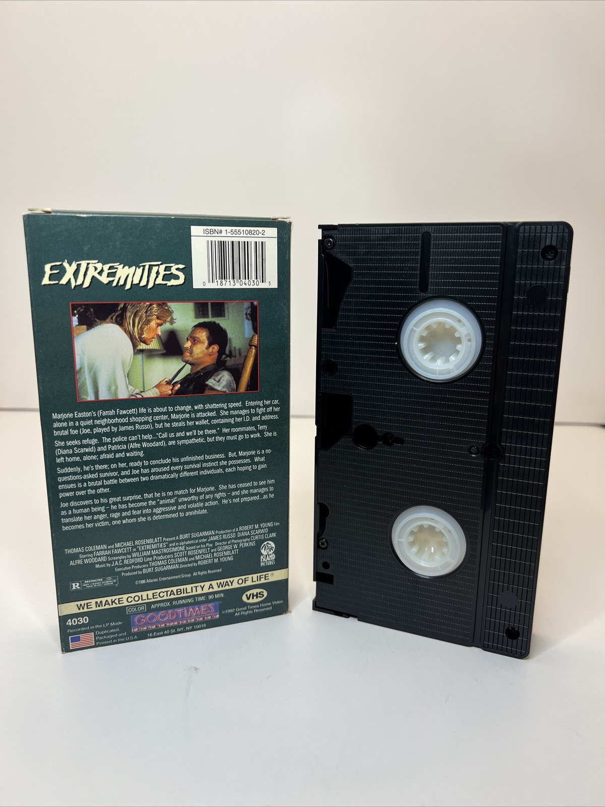 Extremities VHS Farrah Fawcett | eBay