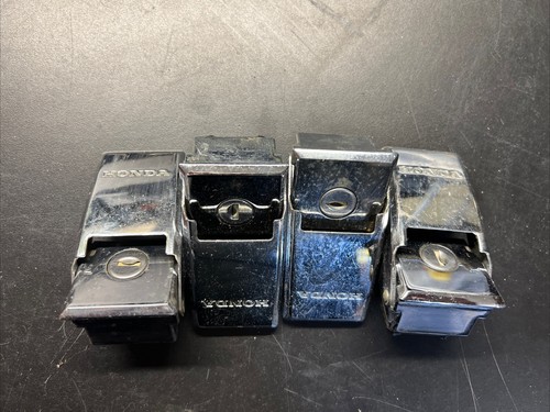 1980-1983 HONDA GOLDWING GL1100 TRAVEL TRUNK LATCH LOCK LOT OF 4 NO ...