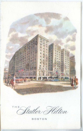 CP Etats-Unis - USA - The Statler Hilton - Boston | eBay