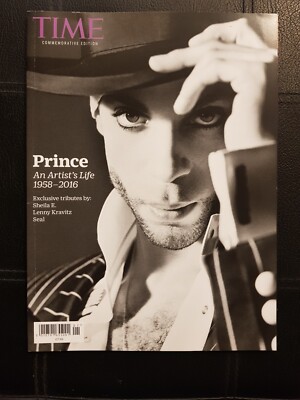 Time Magazine Prince An Artist's Life 1958-2016 Commemorative Edition ...