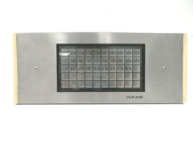 Dukane 18A300 50 Lamp Annunciator Panel PROCARE 1000 Nurse Call and ...