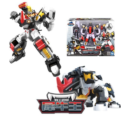 MiniForce Animal Tron Armor Transform Robot Ranger Figure Volt Lucy ...