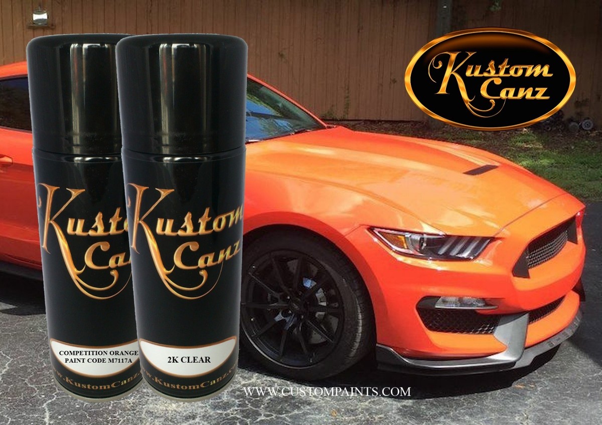 Automotive Color Chart Shades Of Orange Orange Mustang Colors & Paint