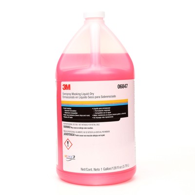 3M 06847 Overspray Masking Liquid Dry, 1 Gallon | eBay