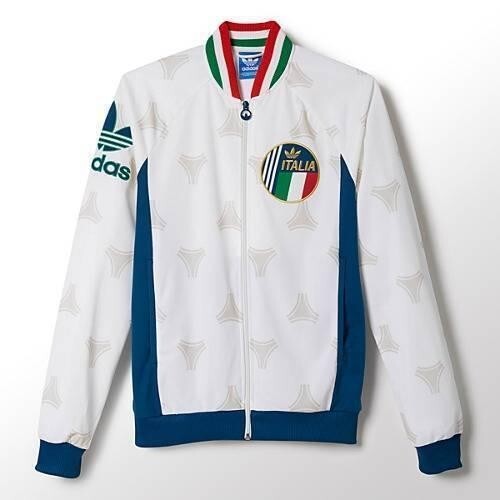 MED adidas Originals Men's ITALY TRACK TOP MFG 10/2013 RARE F77315 ...