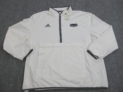 FAU Owls Jacket Mens Extra Large White Florida Atlantic Team Issued ...