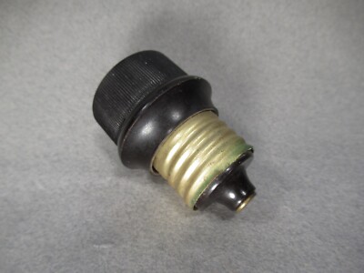 Vintage Eagle Adapter - Std. Screw Base to 2 Prong Outlet Parallel | eBay