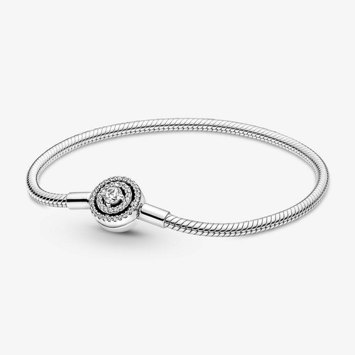 Bracciale Pandora Moments Con Chiusura Luminosa Bracelet 590038C01 ...