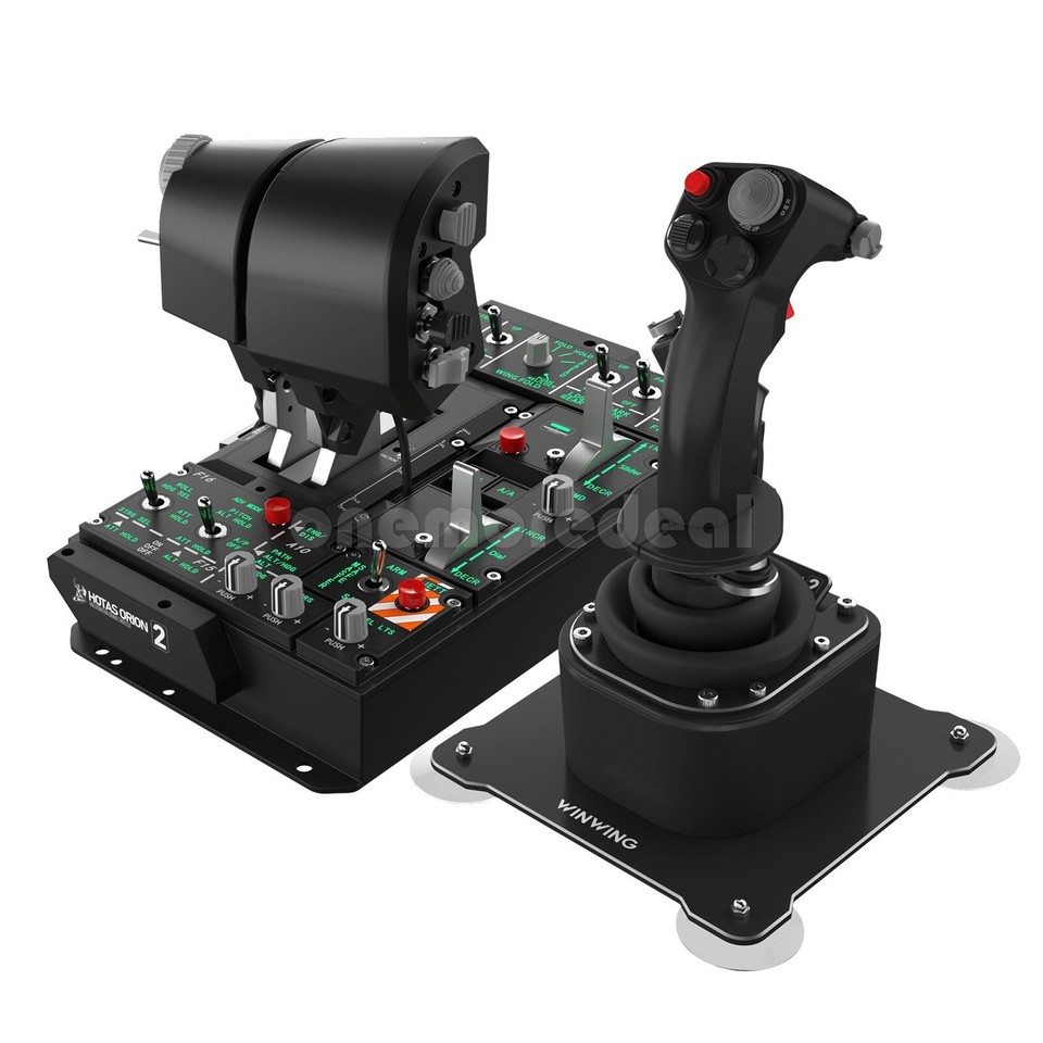 WINWING Orion 2 HOTAS Flight Simulator (Throttle+Metal Flight Joystick ...