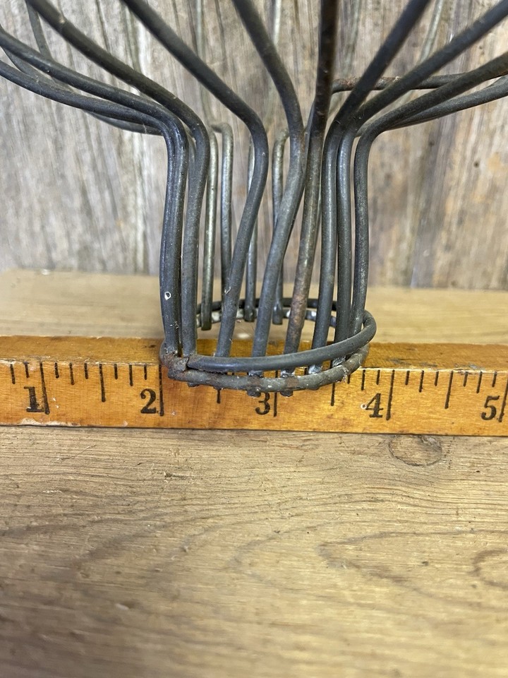 Vintage Wire Apple Picker Basket Garden Tool | eBay
