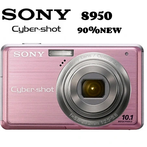 Sony Cyber-shot DSC-S950 10.1MP4xOptical Zoom Digital Camera Pink ...