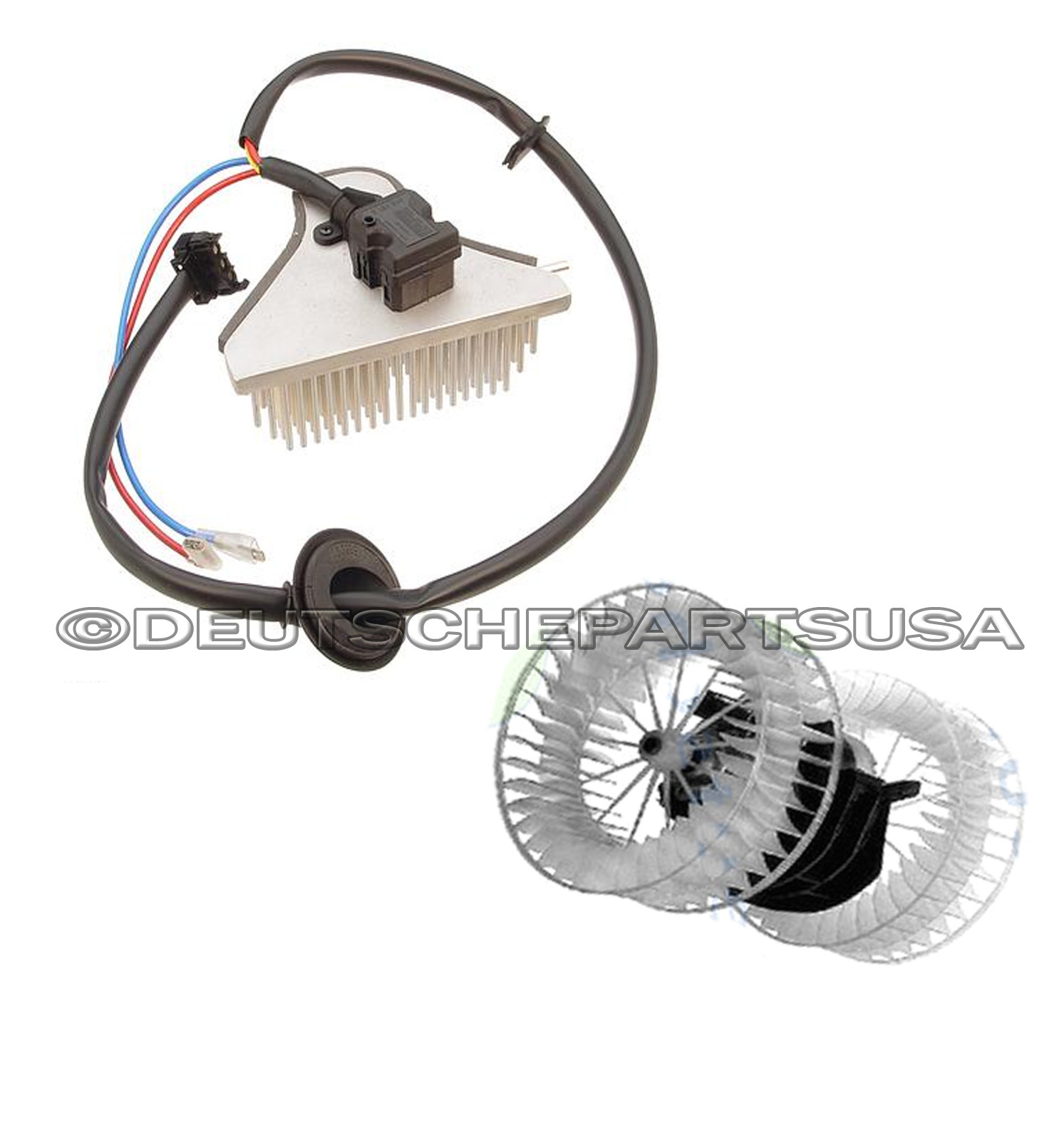 MERCEDES W124 HEATER FAN BLOWER MOTOR & BLOWER REGULATOR UNIT | eBay