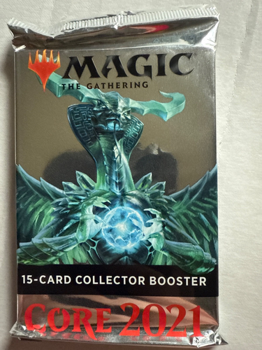 MTG CORE 2021 15 CARD COLLECTOR BOOSTER PACK STILL SEALED INVESTMENT 🔥🔥 ...
