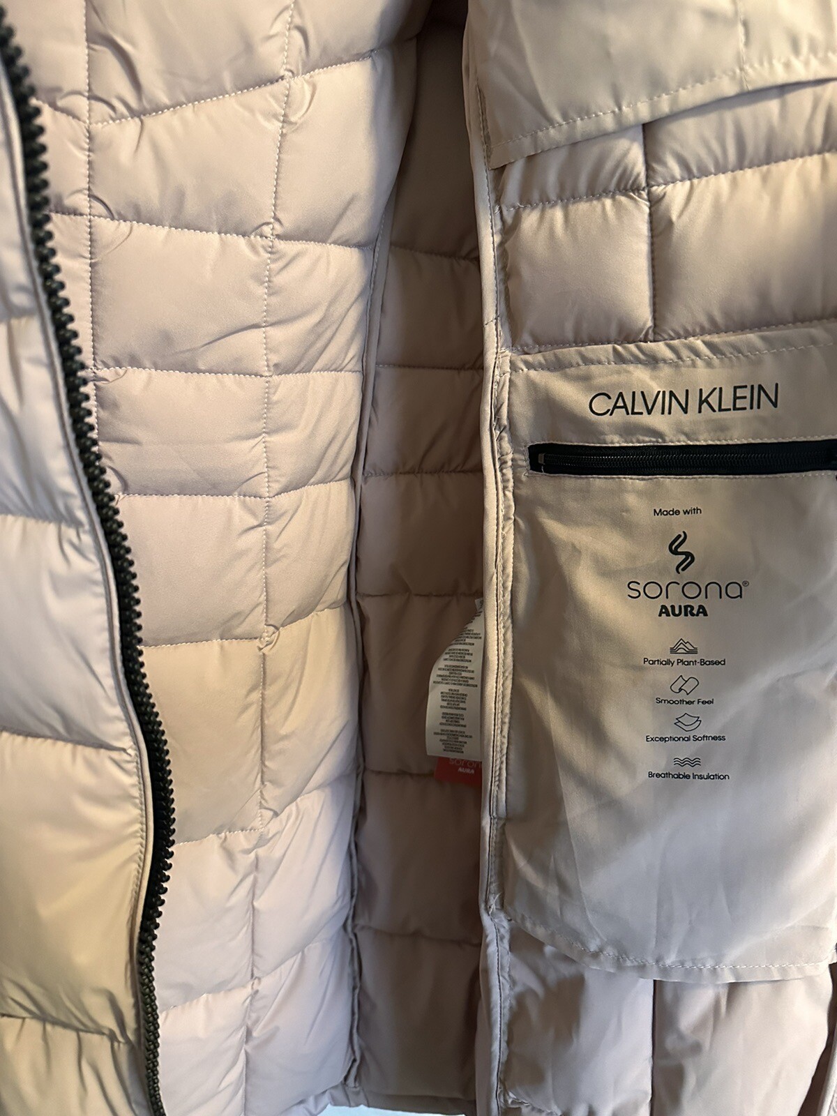 New Calvin Klein CK Women's Sorona Aura M Jacket Coat CW133273 - MSRP: $315 USD | eBay