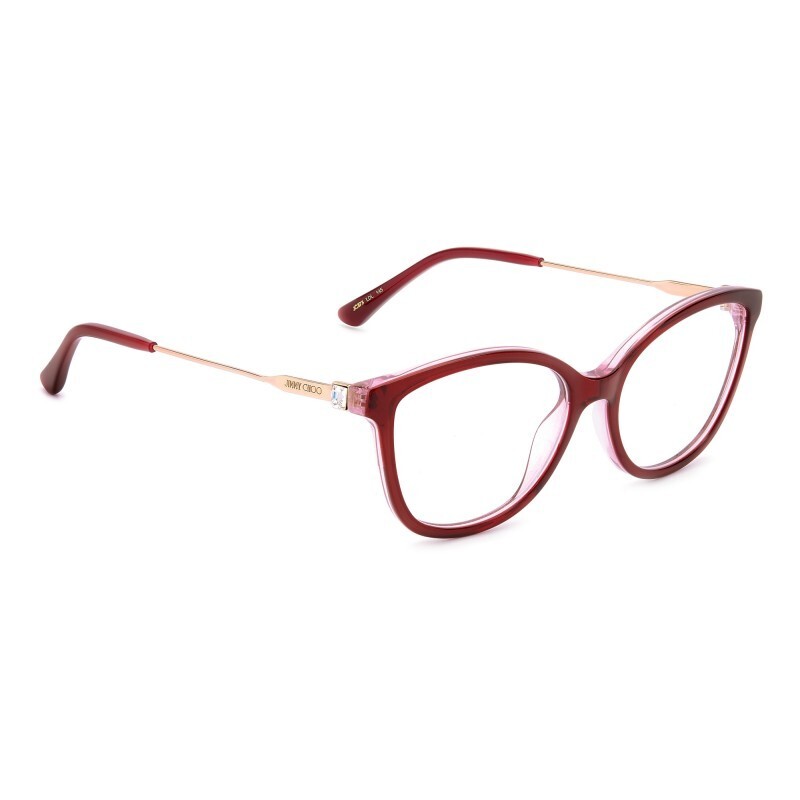 Jimmy Choo JC373 LDL Red Plastic Eyeglasses Frame 51-18-145 Acetate | eBay