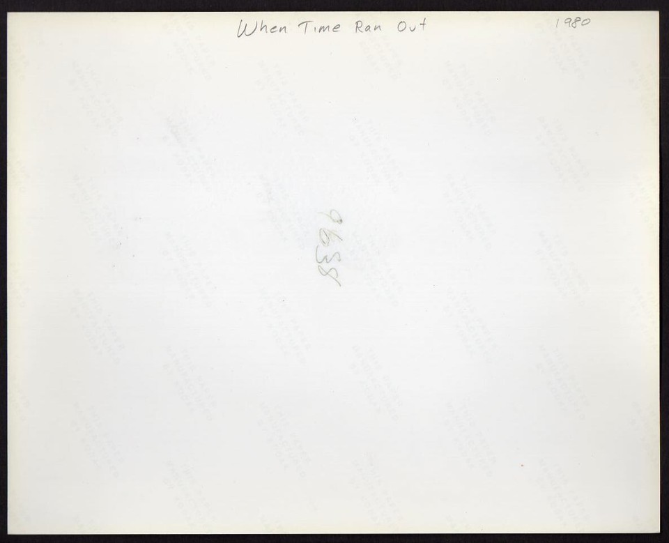 James Franciscus & Barbara Carrera WHEN TIME RAN OUT 1980 Press Kit ...