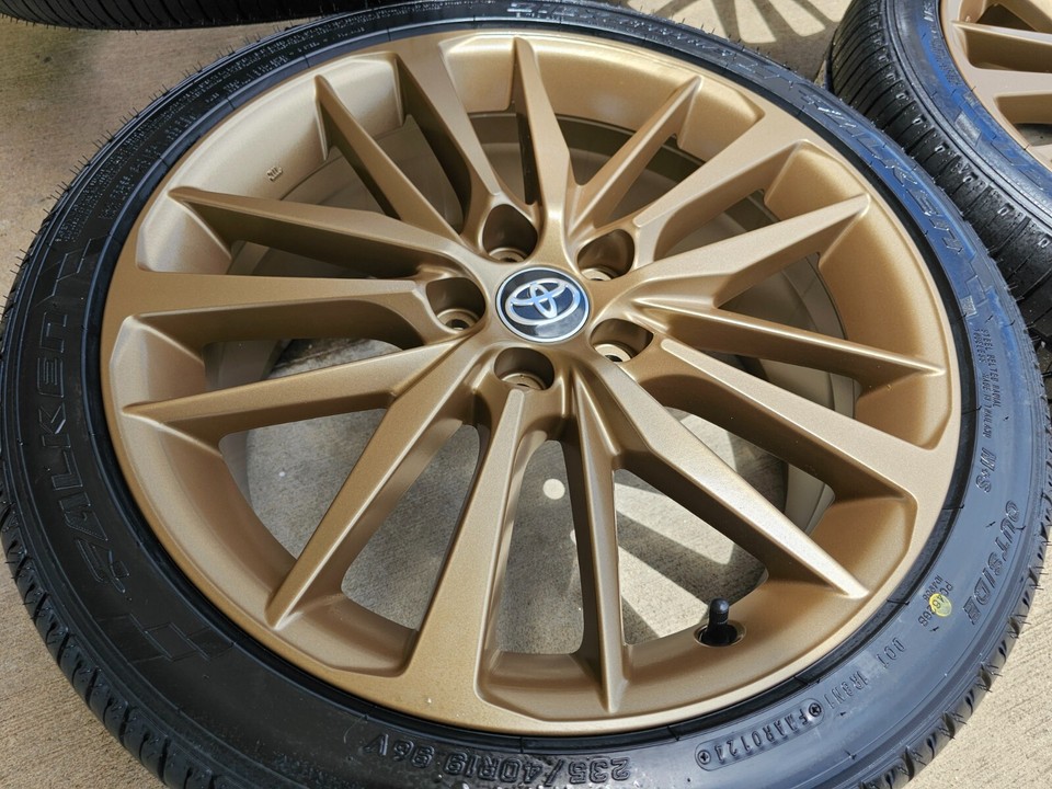 19" Toyota Camry OEM TRD Bronze wheels rims 75222 Avalon Lexus tires ...