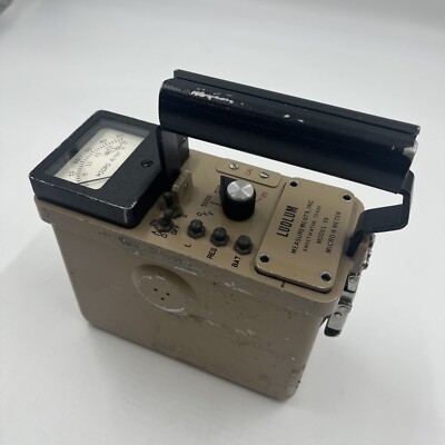 Radiation Detectors & Geigers - Ludlum Meter - 2