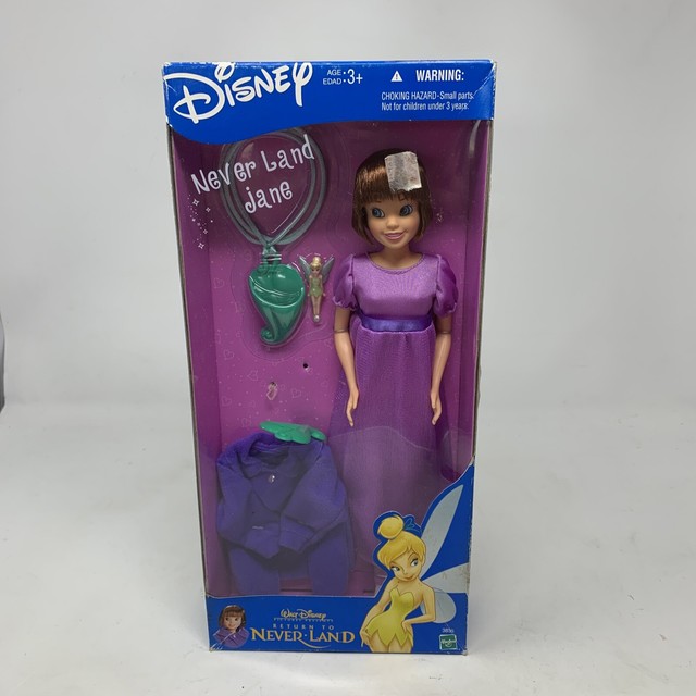 Disney Neverland Jane Doll Return to Never Land Peter Pan Hasbro 2001 ...
