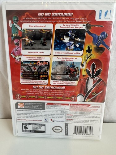 Power Rangers Samurai (Nintendo Wii, 2011) for sale online | eBay