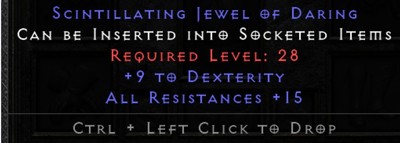 D2r magic jewel 9dex 15all res magic jewel 9dex 15res--ladder s4 sc ...