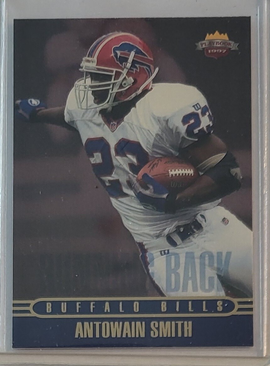 1997 Score Board Playbook #35 Antowain Smith Buffalo Bills Football ...