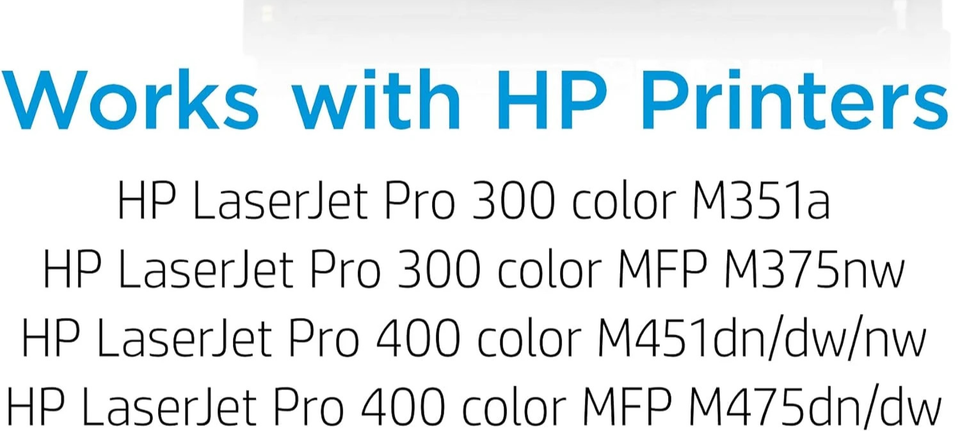 GENUINE HP 305A CE413AC MAGENTA TONER CARTRIDGE FOR LASERJET M451 M475 ...