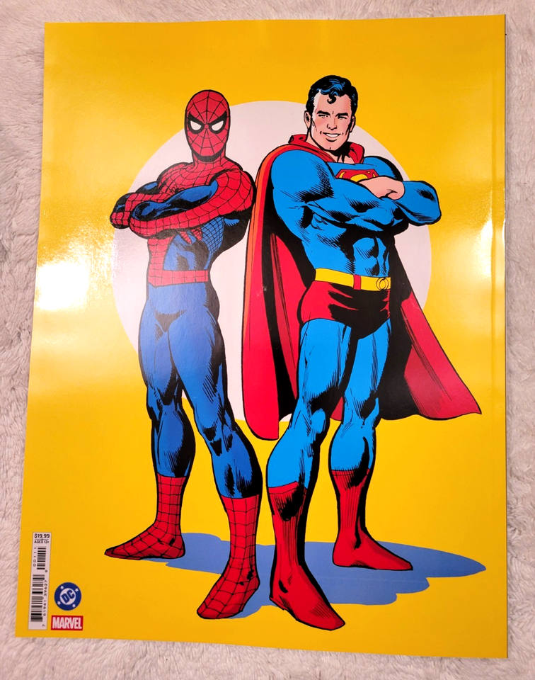 Treasury Edition 50th Anniversary Of Superman Vs The Amazing Spider