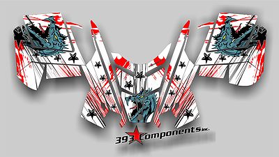2010 - 2014 POLARIS PRO RMK - RUSH Decal Sticker Graphics Kit Dragon ...