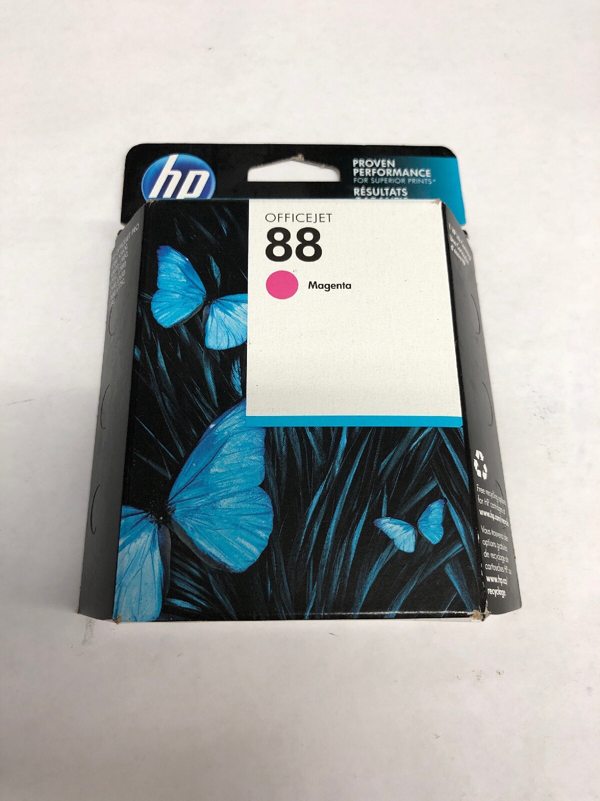 HP 88 Magenta Officejet Ink Cartridge Genuine EXP. APRIL 2017 | eBay