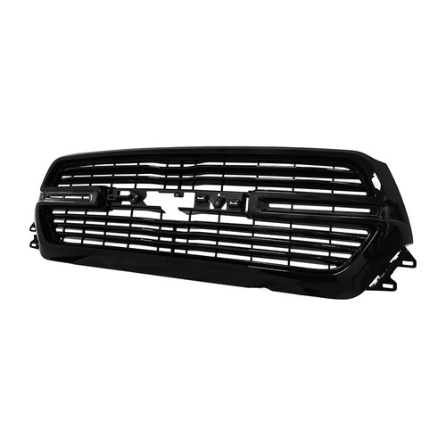 Glossy Black Front Bumper Upper Grille 68366528AH For 2019-2023 Dodge ...