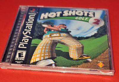 Hot Shots Golf 2 (Sony Playstation 1, 2002 PS1) Complete w/ Manual ...