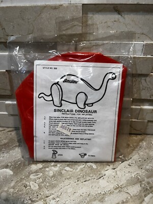 Sinclair Oil Inflatable Blow Up RED Dinosaur SEALED NEW | eBay