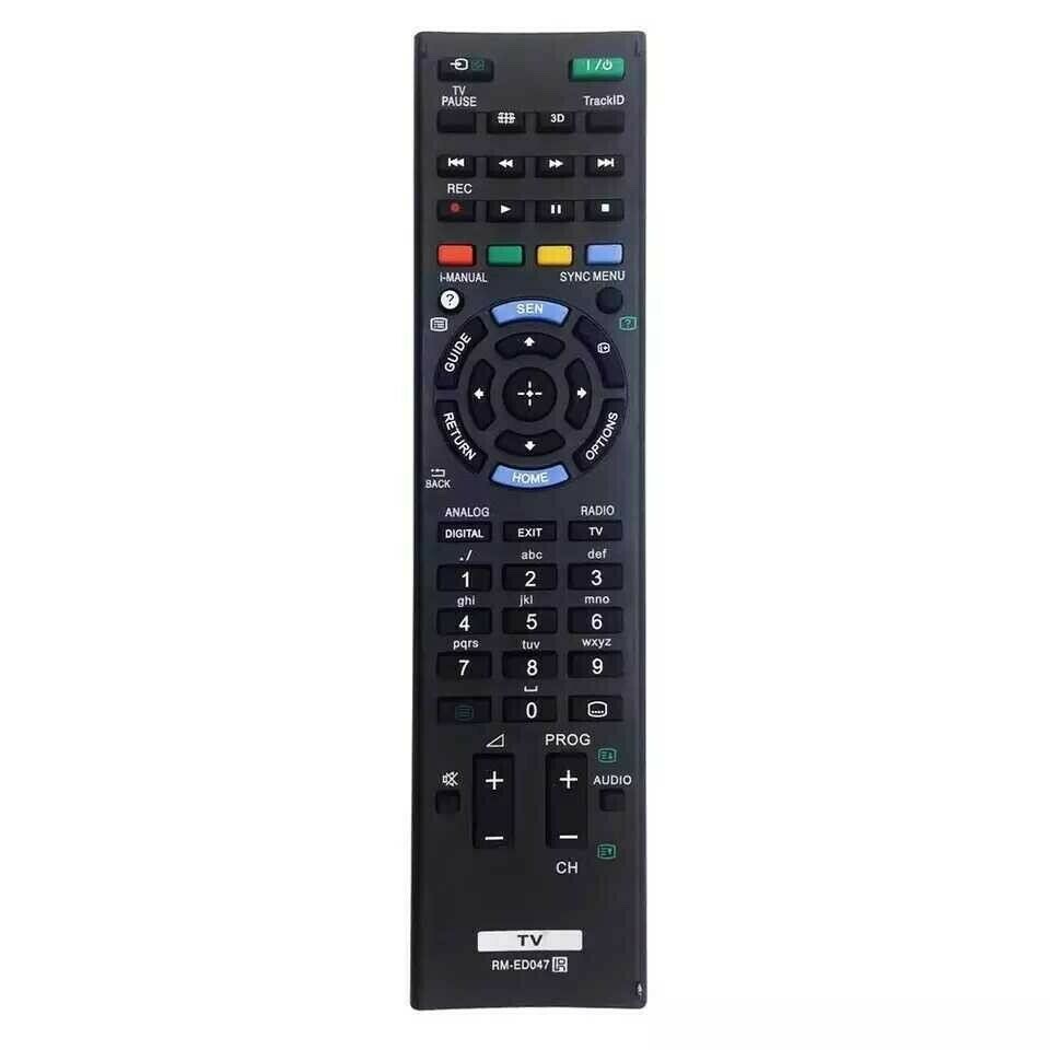 REMOTE CONTROL FOR SONY TV RM-ED052 RM-ED050 RM-ED047 RM-ED053 RM-ED060 ...
