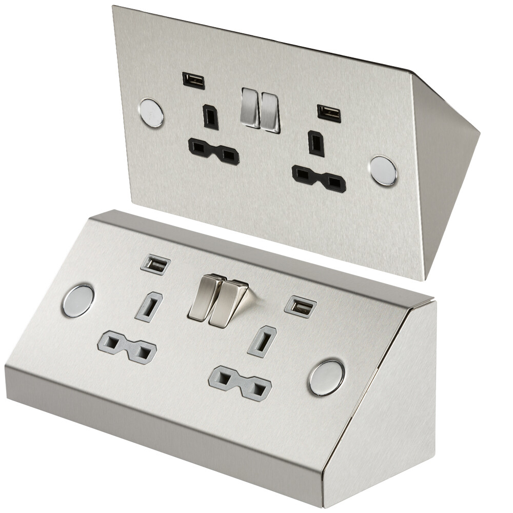 Undercabinet Electrical Socket Get A Charge Out Of These 3 Clever Ways