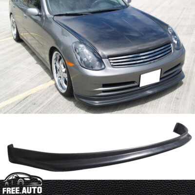 2003-2004 Infiniti G35 Sedan 4Dr Front Bumper Lip Spoiler Bodykit Fit ...