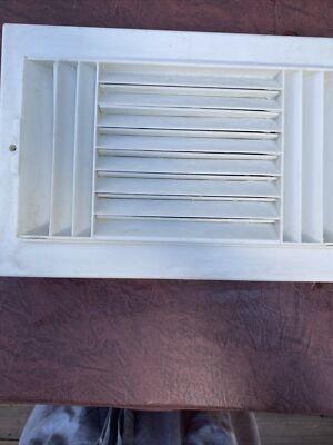 TS106 Plastic Replacement Vent Sidewall Air Heat 12"x8" Duct Opening 10 ...
