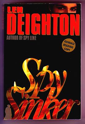 SPY SINKER (Len Deighton/Uncorrected Proof/1st US/#3 SPY trilogy ...