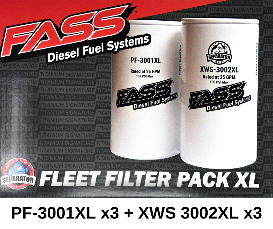 FASS Fuel Systems Fleet Filter Pack XWS-3002XL + PF-3001XL Set of 6 | eBay