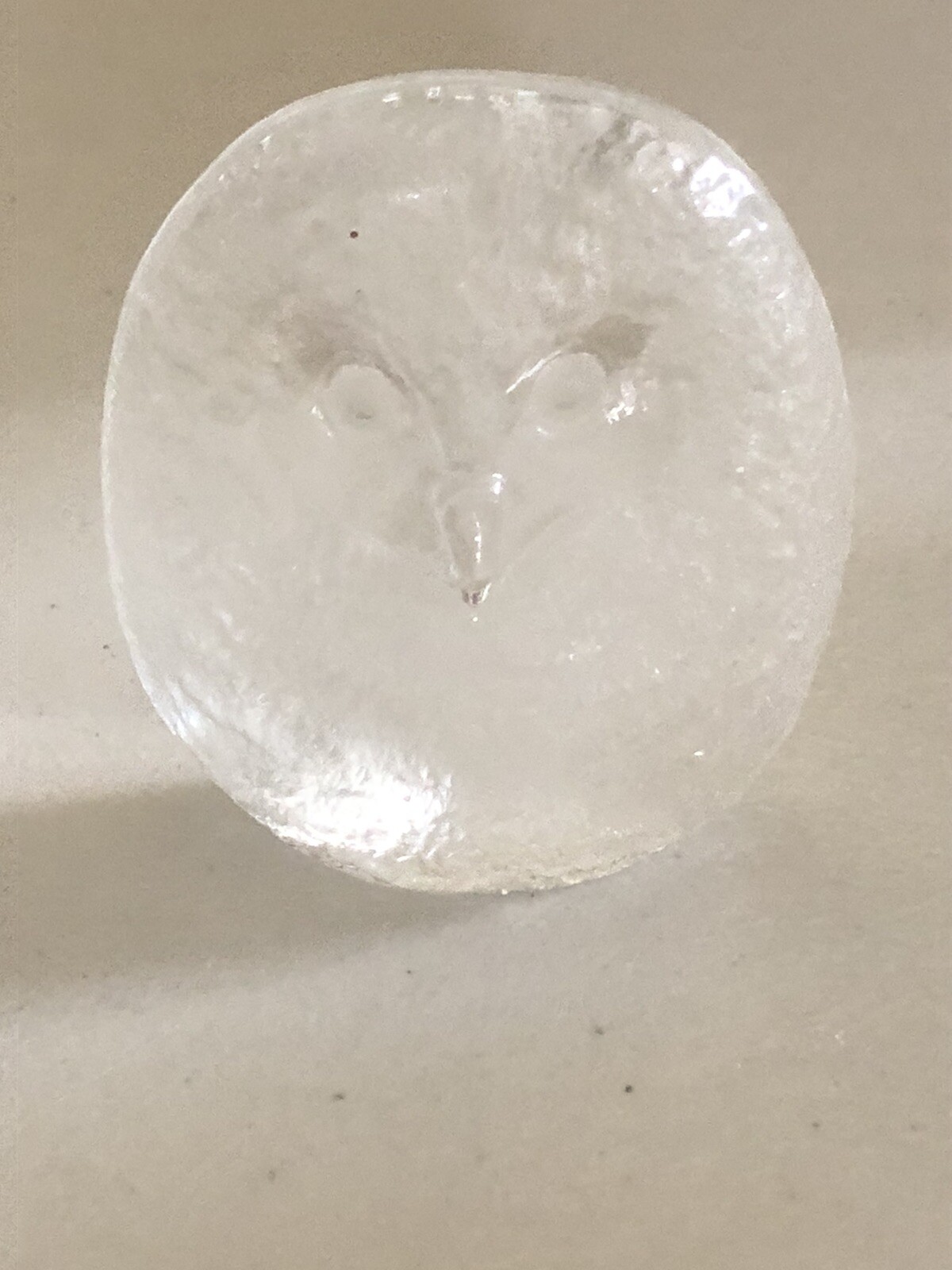 MATS JONASSON HANDMADE SIGNATURE COLLECTION LEAD CRYSTAL OWL ...