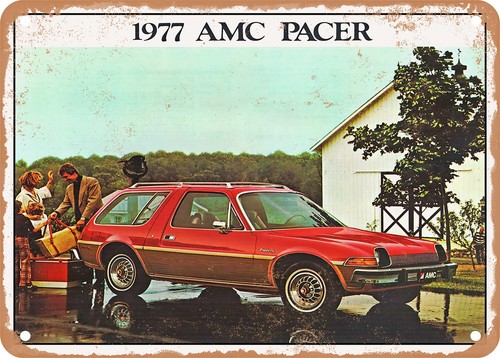 METAL SIGN - 1977 AMC Pacer Wagon Vintage Ad | eBay
