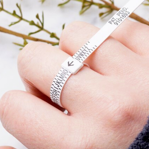 UK Ring Finger Sizer measure gauge all UK British sizes A - Z+2 Free ...