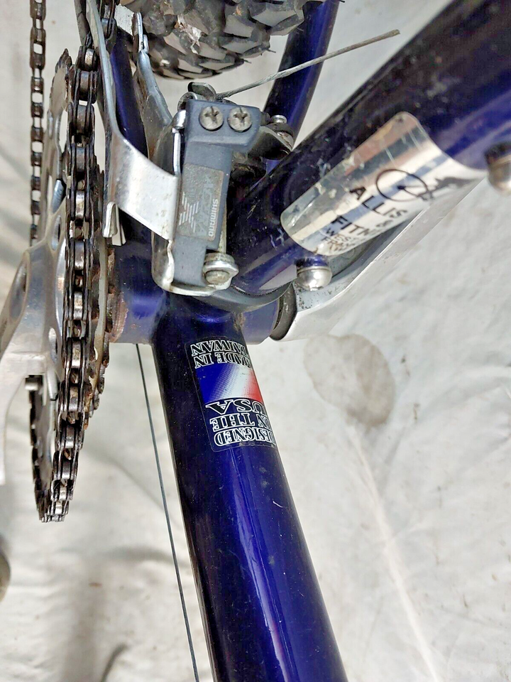 1995 GT Rebound MTB Bike 20" Large Hardtail Rock Shox Shimano Chromoly ...