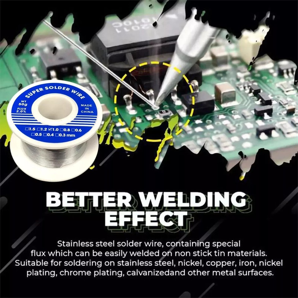 Aluminum Stainless Steel Lighter Solder Wire Soldering Wire Tool Lead ...