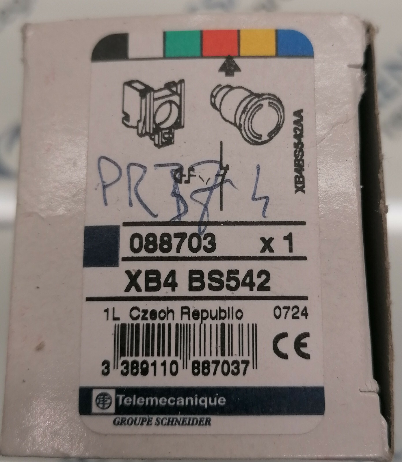 TELEMECANIQUE XB4 BS542 Emergency stop pushbutton NEW !!! | eBay