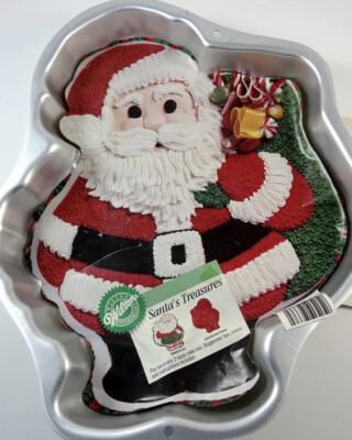 Vintage 1993 Wilton Santa's Treasures Cake Pan #2105-9338 Appears ...