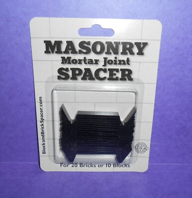 200 MASONRY MORTAR JOINT SPACER'S for DIY Block & Bricklaying | eBay