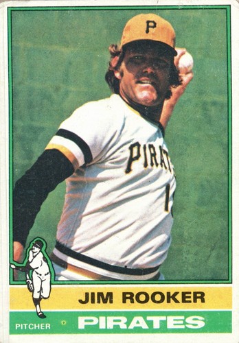 1976 Topps # 243 Jim Rooker Pittsburgh Pirates | eBay
