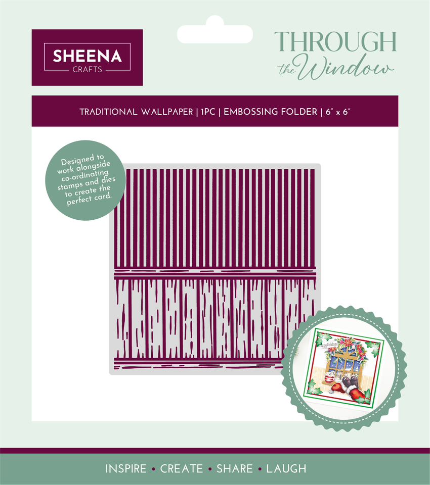 Sheena Douglass Through The Window - Stamp & Die, Embossing Folder or ...